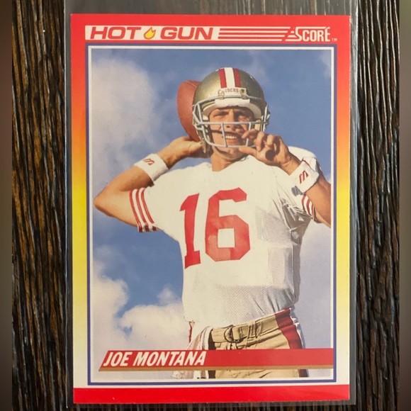NFL | Other | Joe Montana Card | Poshmark